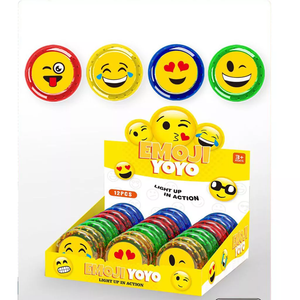 Emoji világító jojó – Pörgés és móka fénnyel! - JÁTÉK MOST w