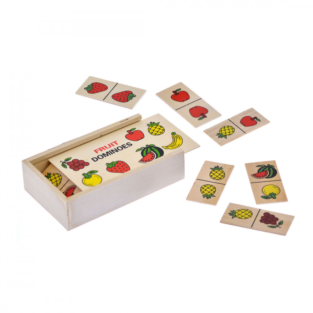 Fruit Dominoes fa dominó gyümölcsökkel - JÁTÉK MOST webáruhá